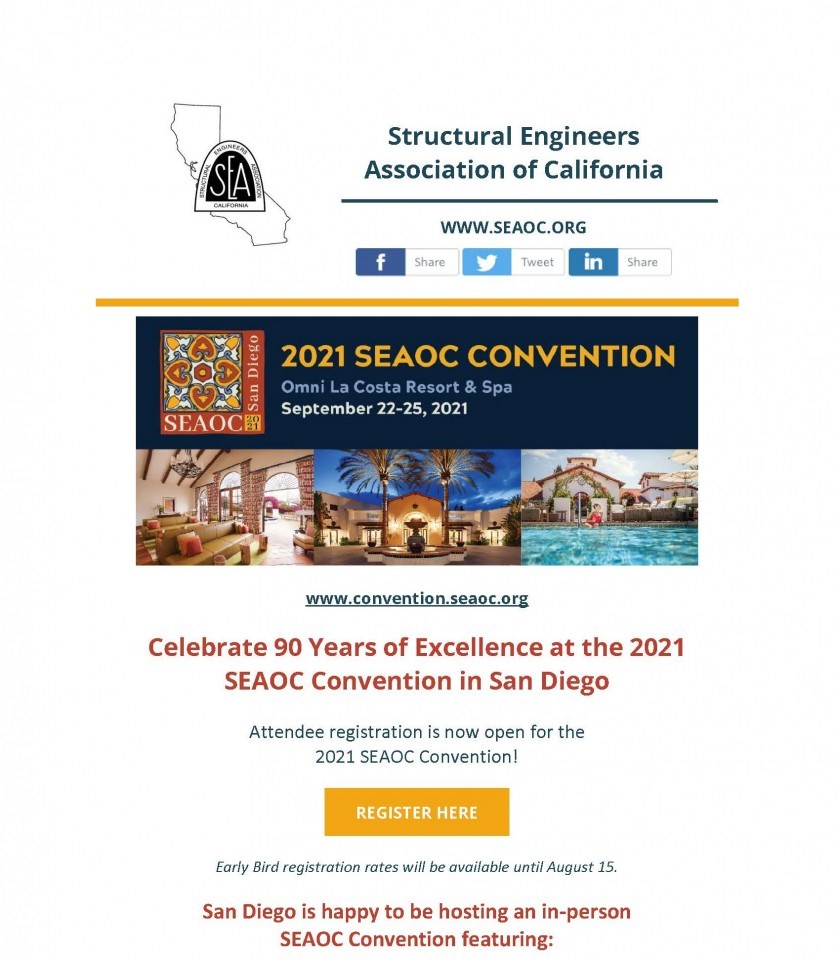 Structural Engineers Association of Central CA - Newsletter
